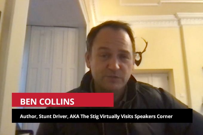 Ben Collins AKA The Stig Virtually Visits Speakers Corner | Speakers Corner